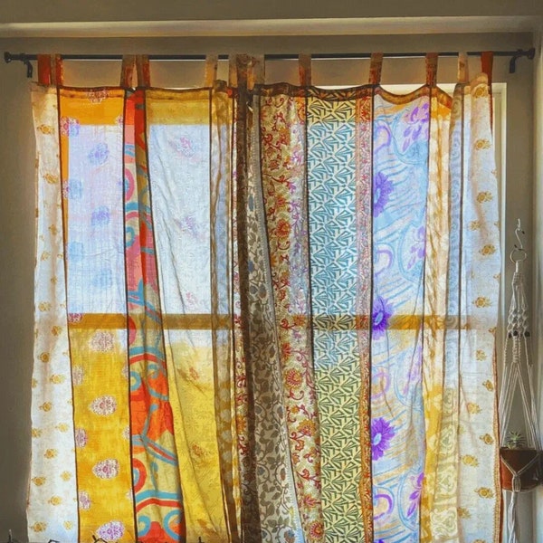 Buy Indian Sari Curtains Online In India - Etsy India
