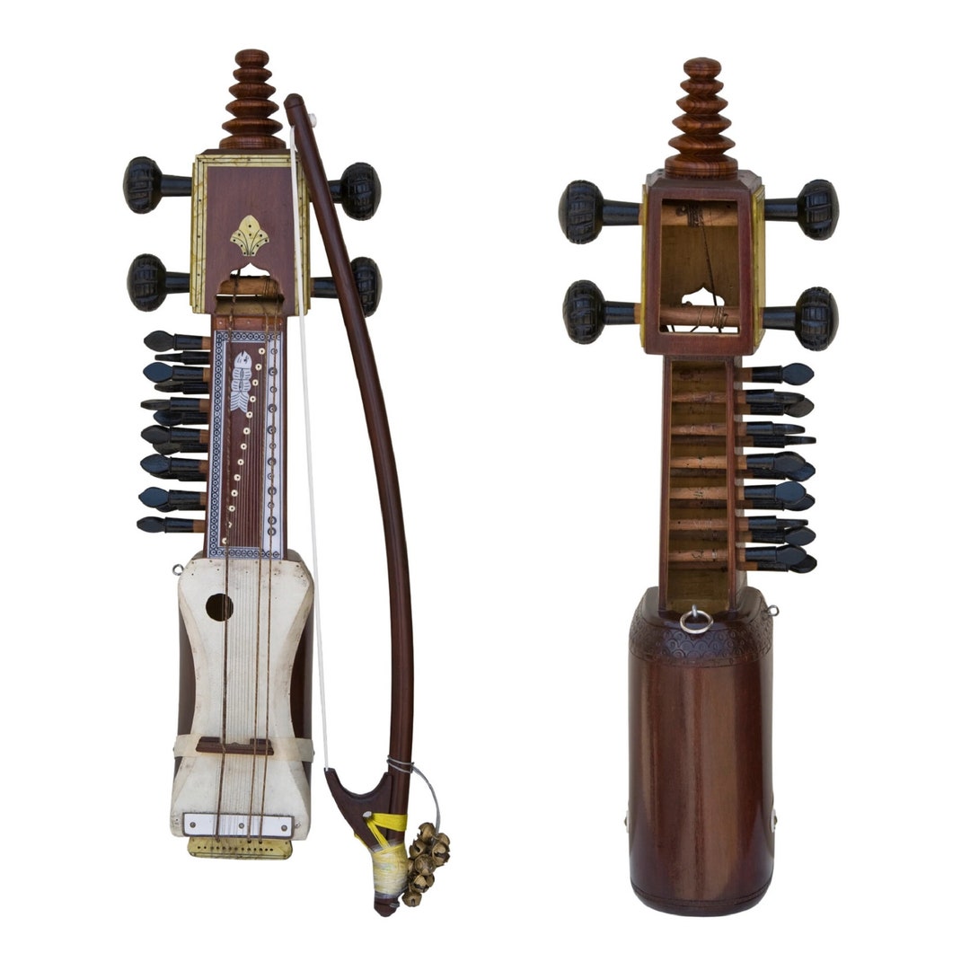 Sarangi Pritam Singh Special Handmade Jooda Model Sarangi Bow & Rosin 4 ...