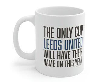 Leeds United Coffee Mug - Etsy