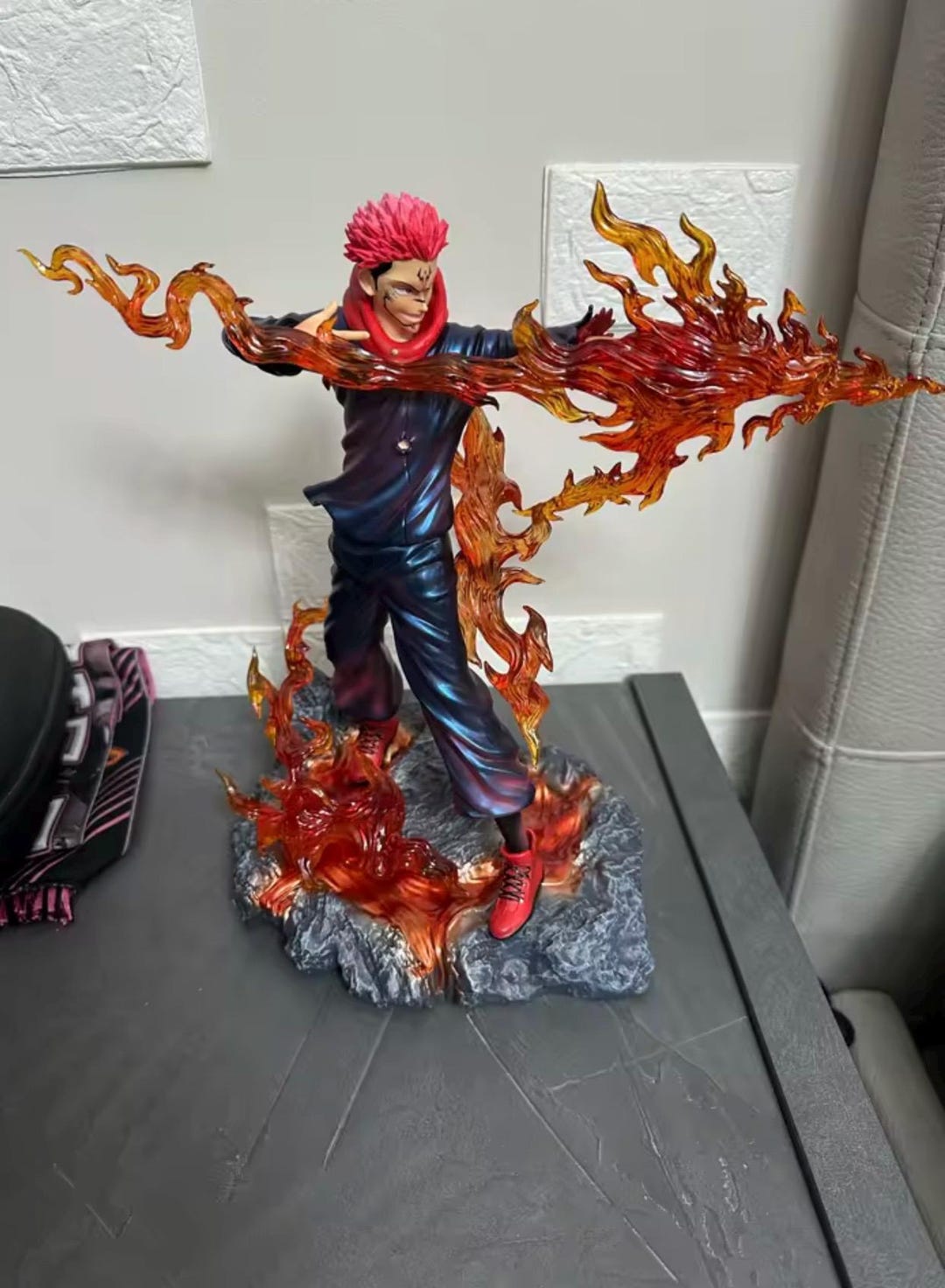 Yuji Itadori Figure - Jujutsu Kaisen – Sukuna Cursed Fire Edition - Etsy