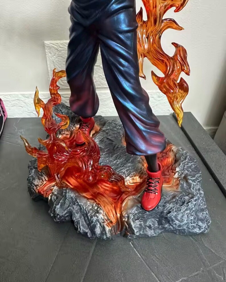 Yuji Itadori Figure - Jujutsu Kaisen – Sukuna Cursed Fire Edition - Etsy