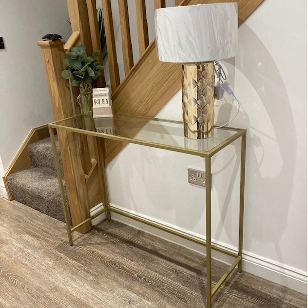 Slim Console Table - Etsy UK