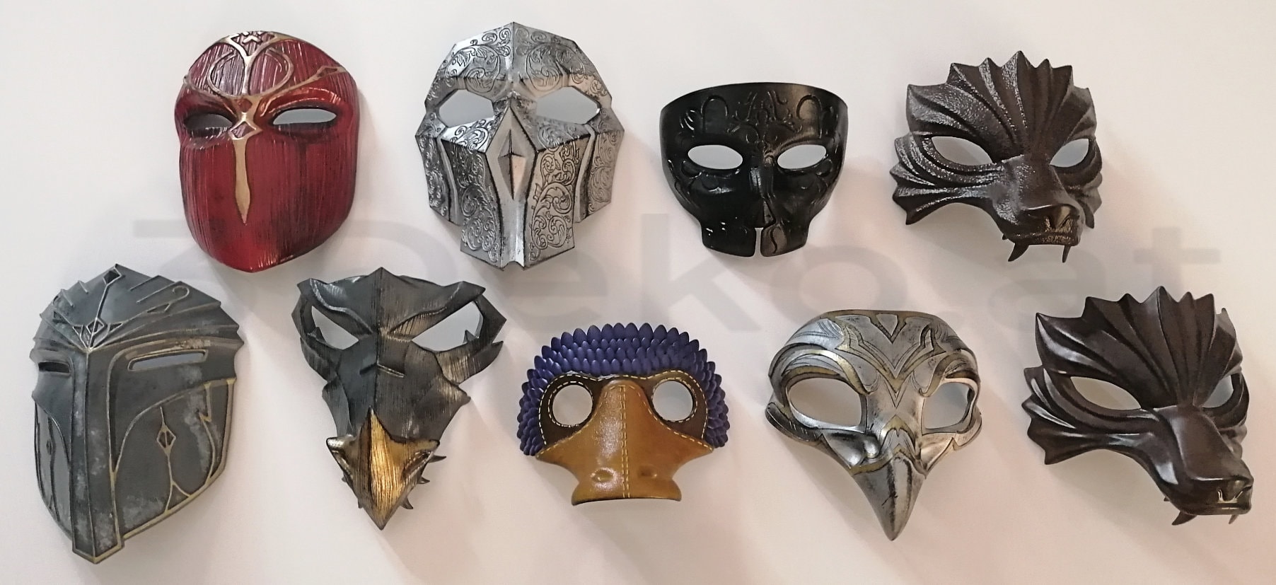 Hogwarts Legacy Masks in High Quality Painted Harry Potter Fanart - Etsy