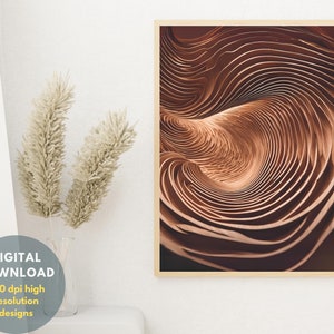Parametric Wall Art 108 | Parametric Print | Aesthetic Home Decor ...