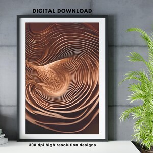 Parametric Wall Art 108 | Parametric Print | Aesthetic Home Decor ...