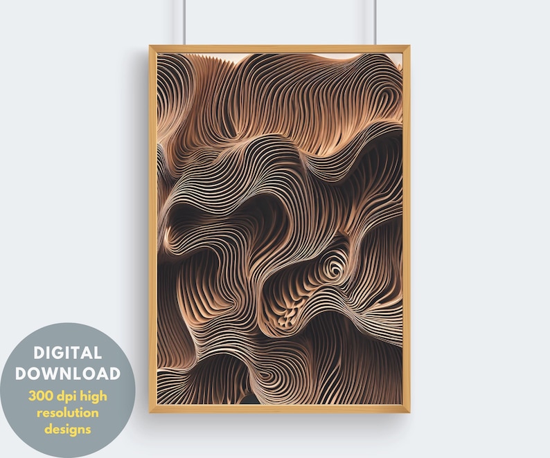 Parametric Wall Art Parametric Print Aesthetic Home Decor Parametric ...
