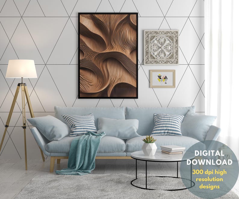 Parametric Wall Art | Parametric Print | Aesthetic Home Decor ...