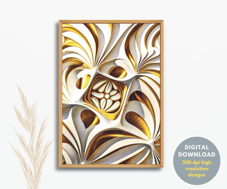 Parametric Wall Art 115 | Parametric Print | Aesthetic Home Decor ...