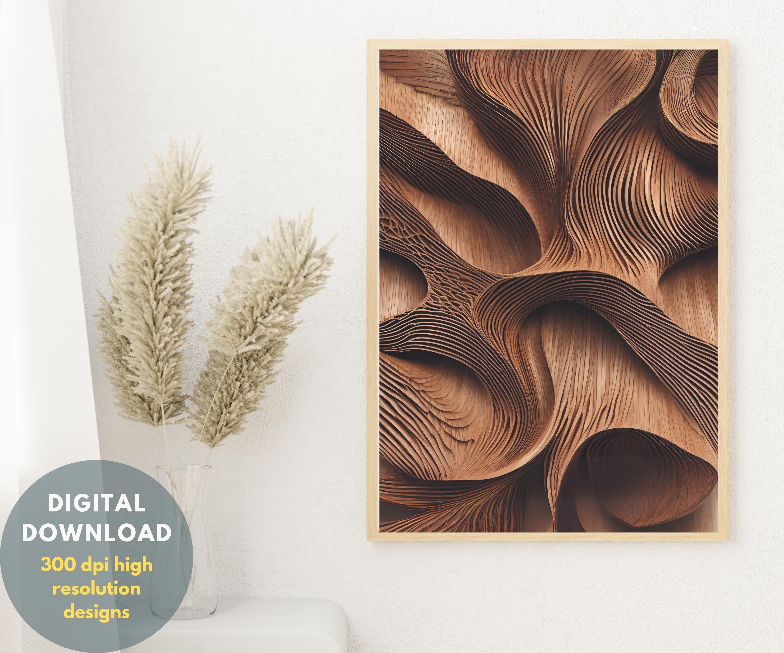 Parametric Wall Art | Parametric Print | Aesthetic Home Decor ...