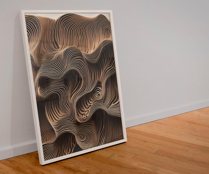 Parametric Wall Art Parametric Print Aesthetic Home Decor Parametric ...