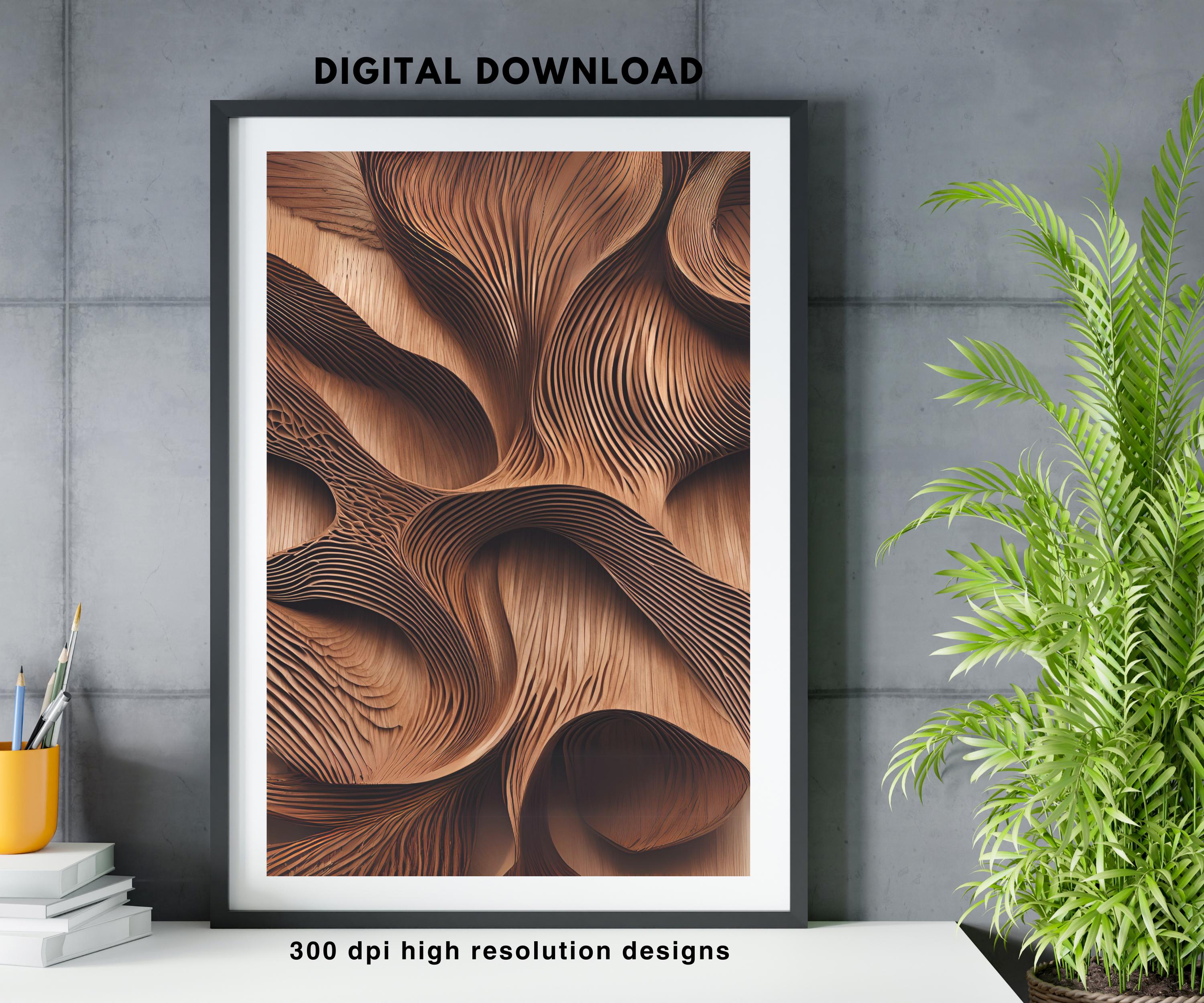 Parametric Wall Art | Parametric Print | Aesthetic Home Decor ...