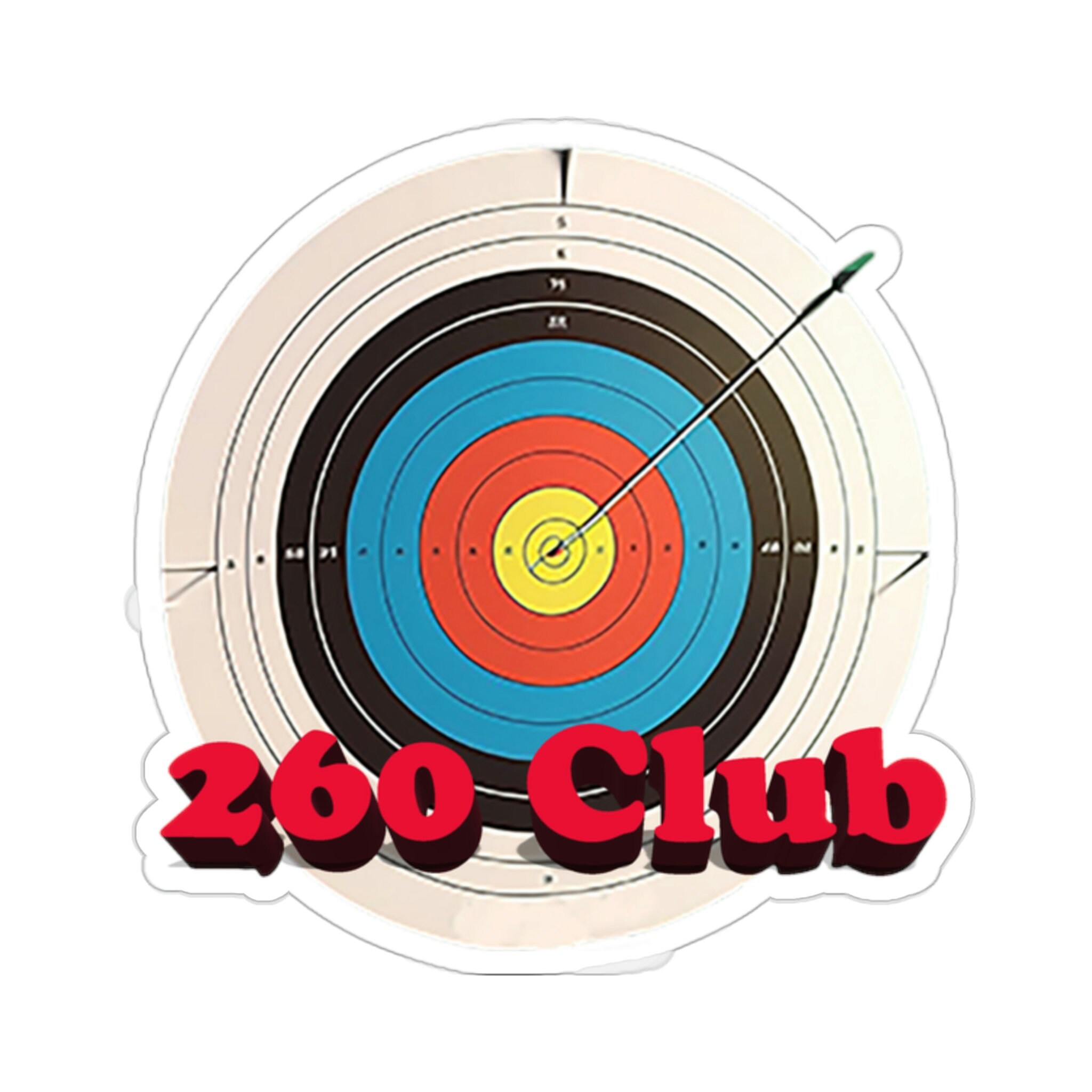 Archery Sticker, Achievement Sticker, Archery Tournament Score, Score ...