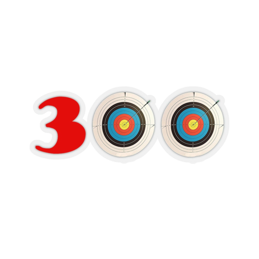 Archery Sticker, Achievement Sticker, Archery Tournament Score, Perfect ...