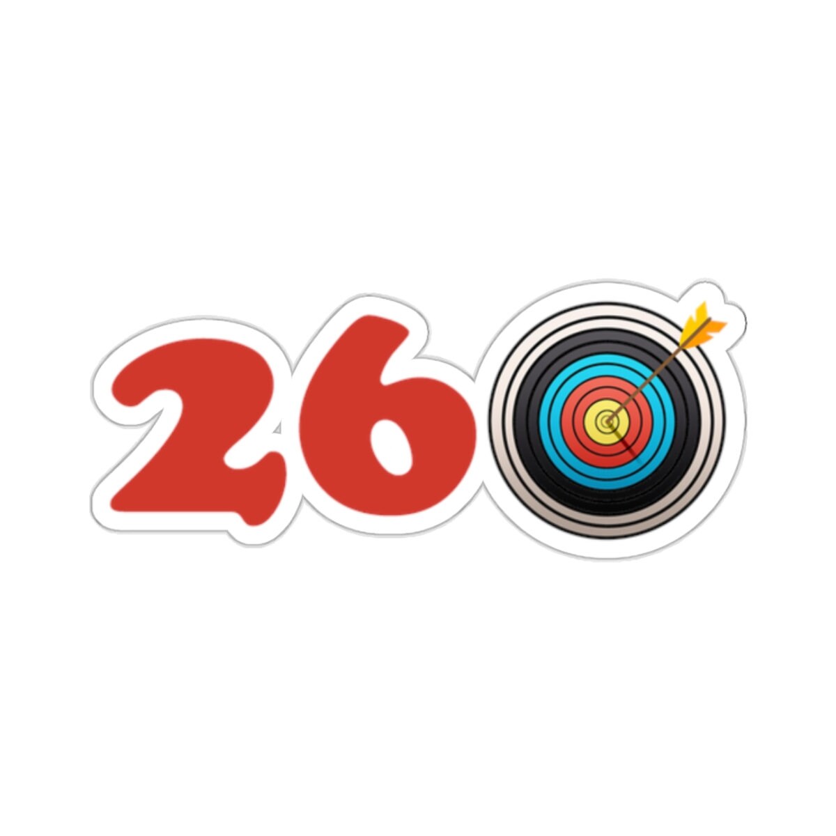Archery Sticker, Achievement Sticker, Archery Tournament Score, Score ...