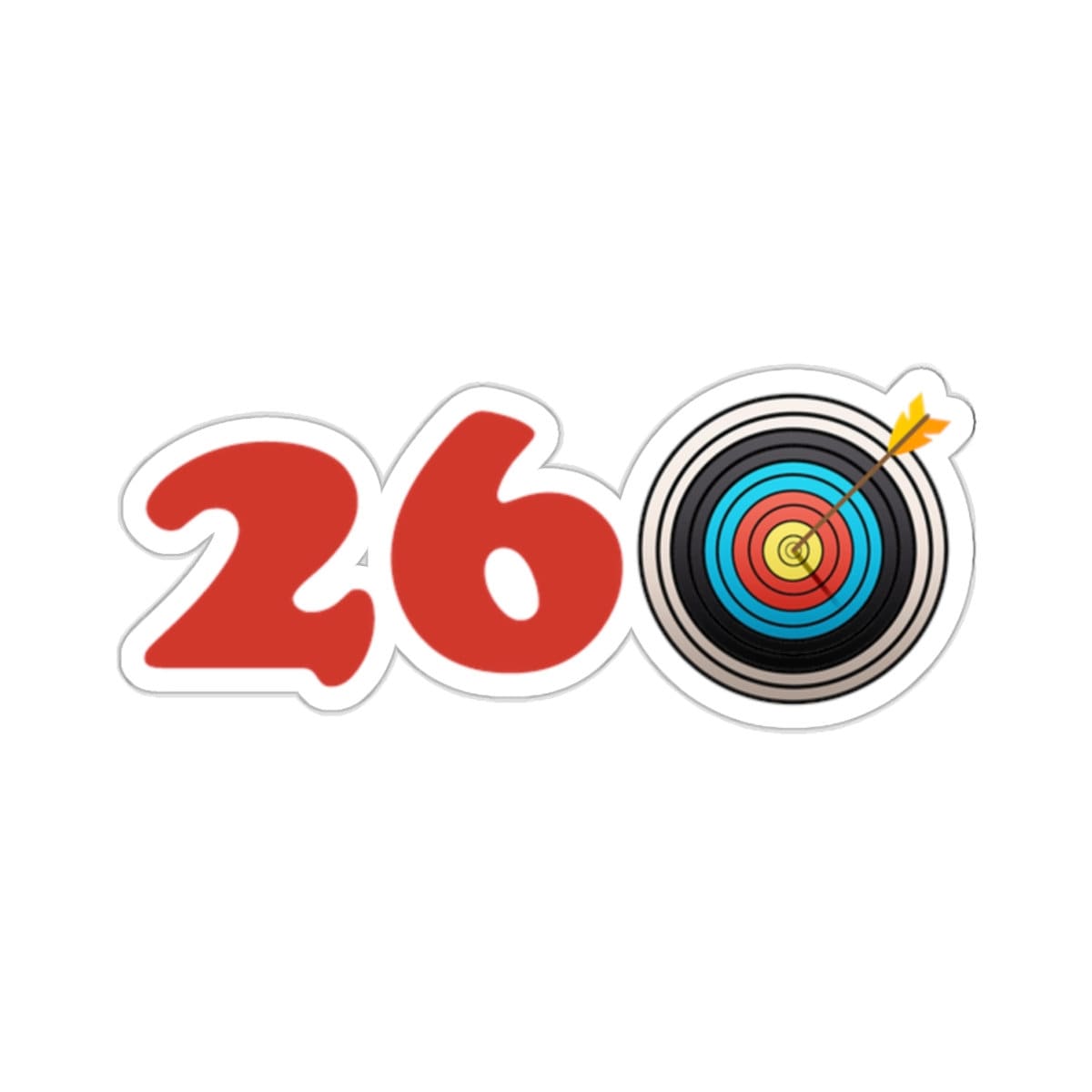 Archery Sticker, Achievement Sticker, Archery Tournament Score, Score ...