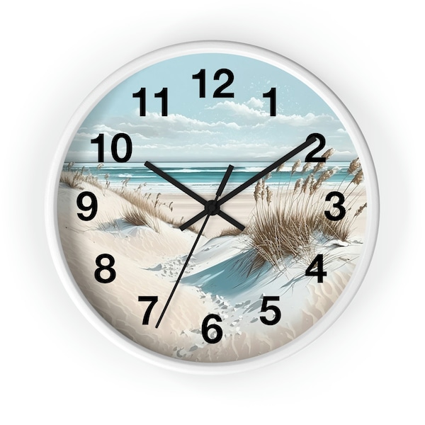 Beach Clock - Etsy