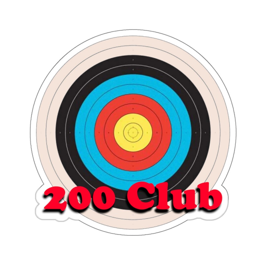 Archery Sticker, Achievement Sticker, Archery Tournament Score, Score ...