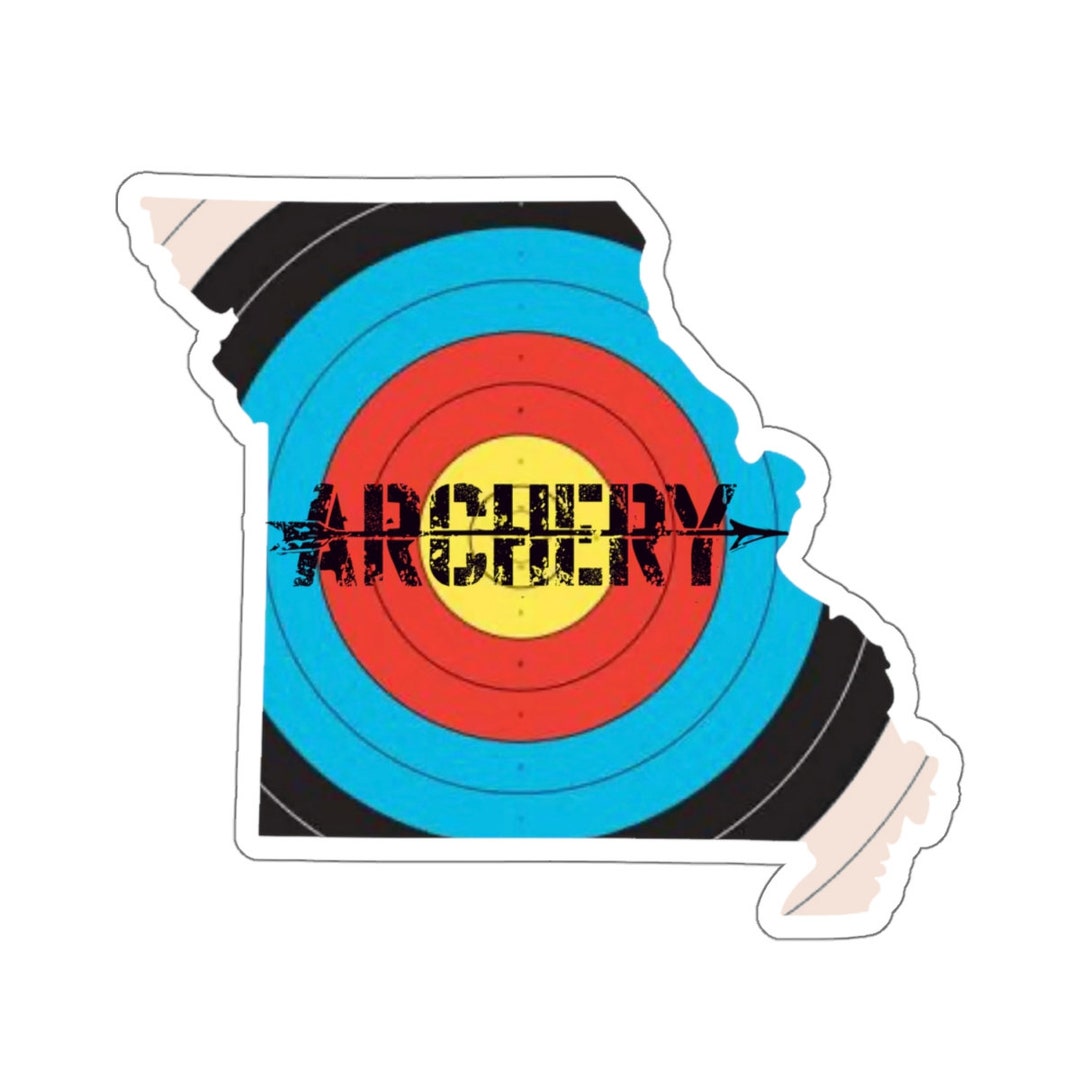 Missouri Archery Sticker, Missouri State Archer Sticker, Archery ...