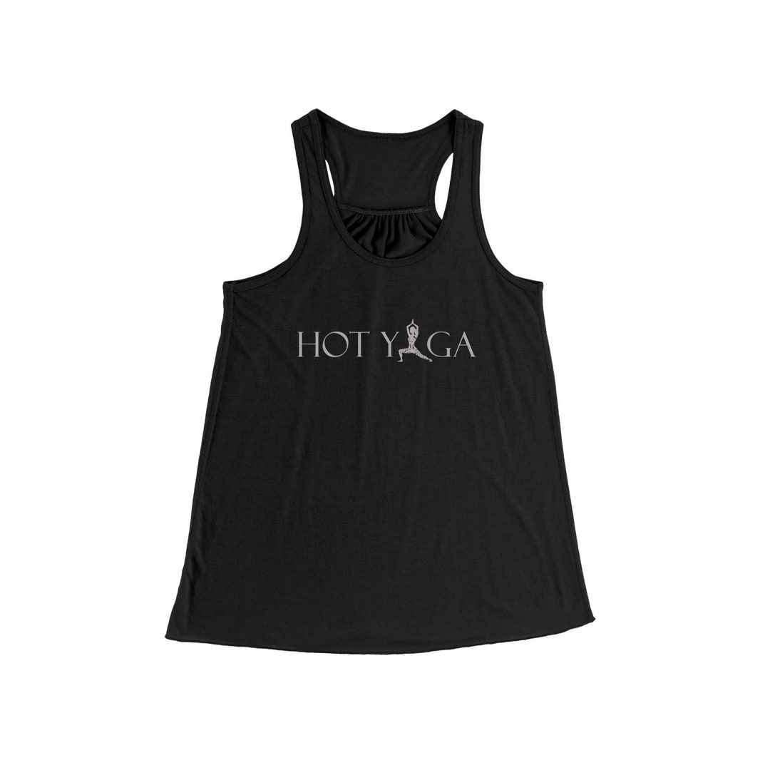 Yoga Bella Flowy Raceback Tank Hot Yoga Tank Workout Tank - Etsy
