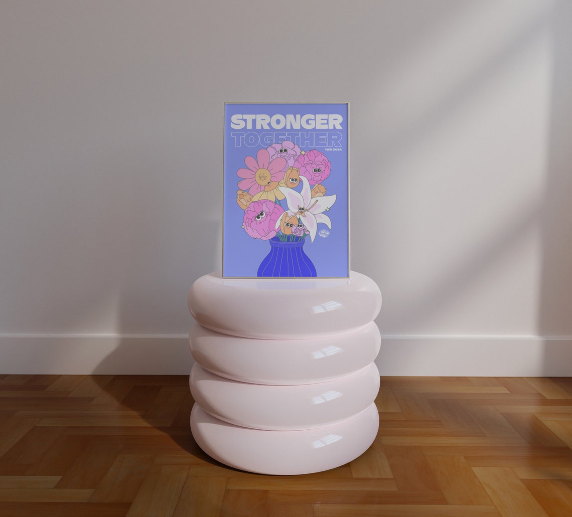 Women Empowerment Art Print, Diversity Art Print, Female Empowerment ...