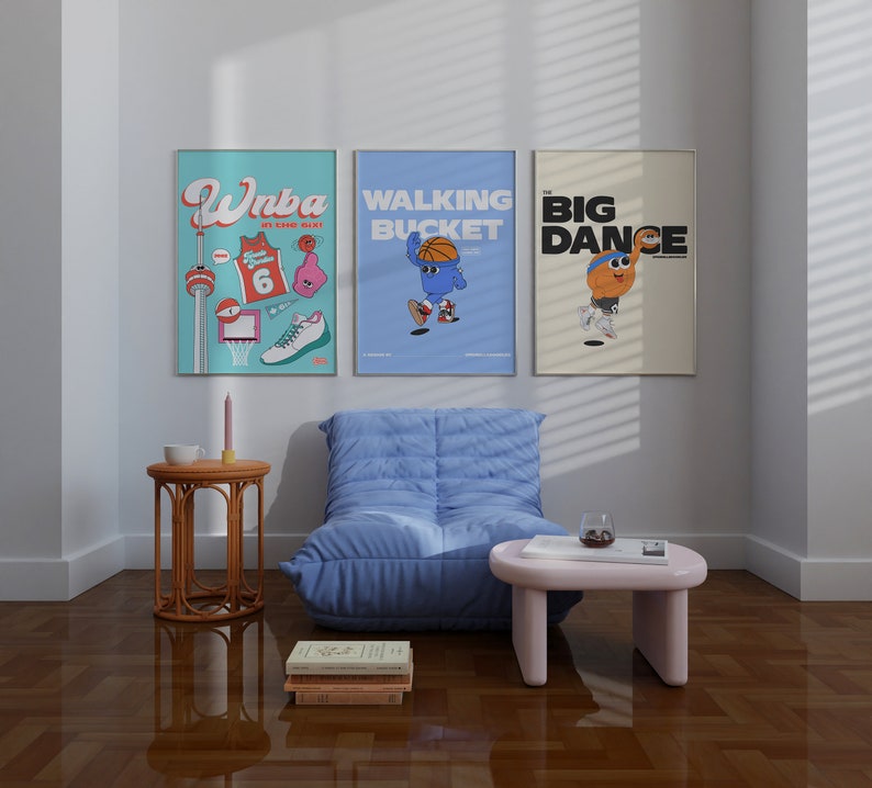 WNBA Toronto Basketball Art Print Women's Sports - Etsy