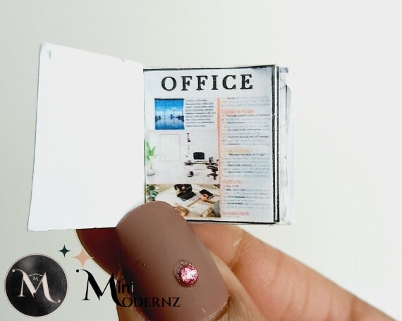 Miniature Printable Small Modern Home Decoration 1 Page Digital ...