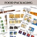 Miniature Printable Food Packaging Collection | Dollhouse Mini Shopping ...