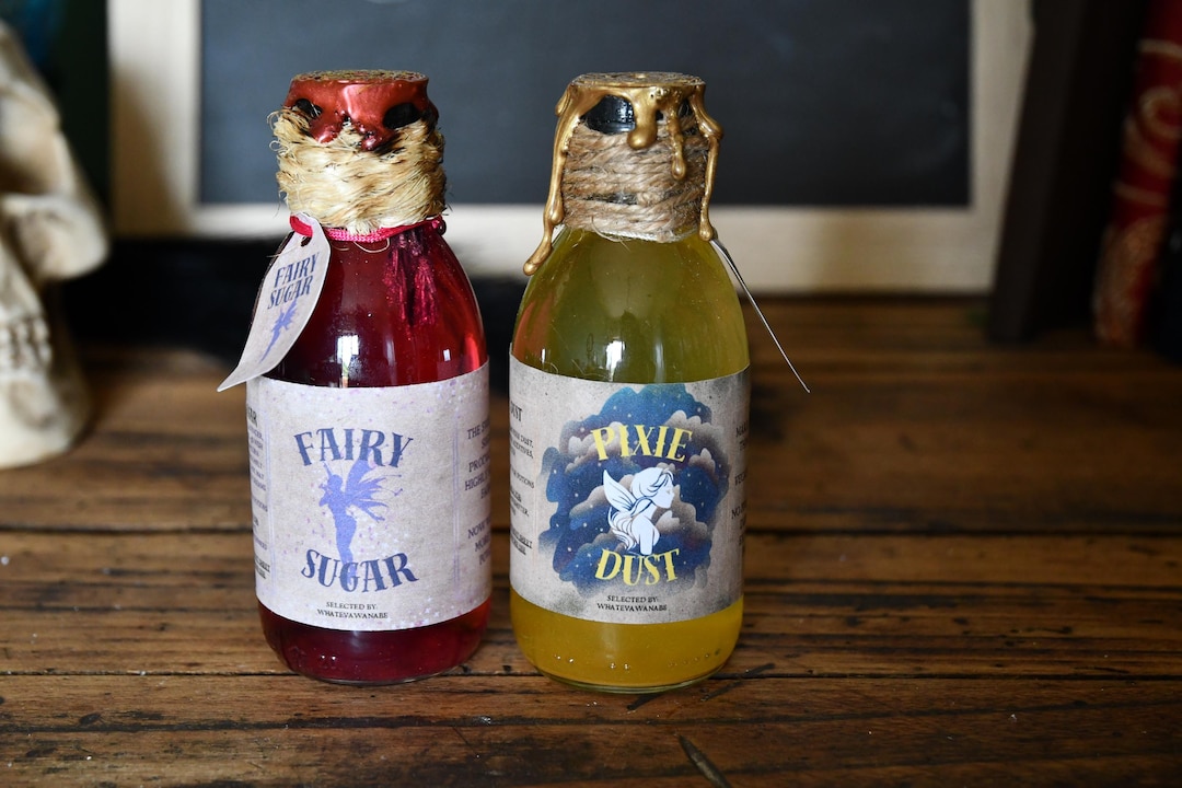Fairy Sugar and Pixie Dust Potions | Cottagecore Witchcraft, Fae ...