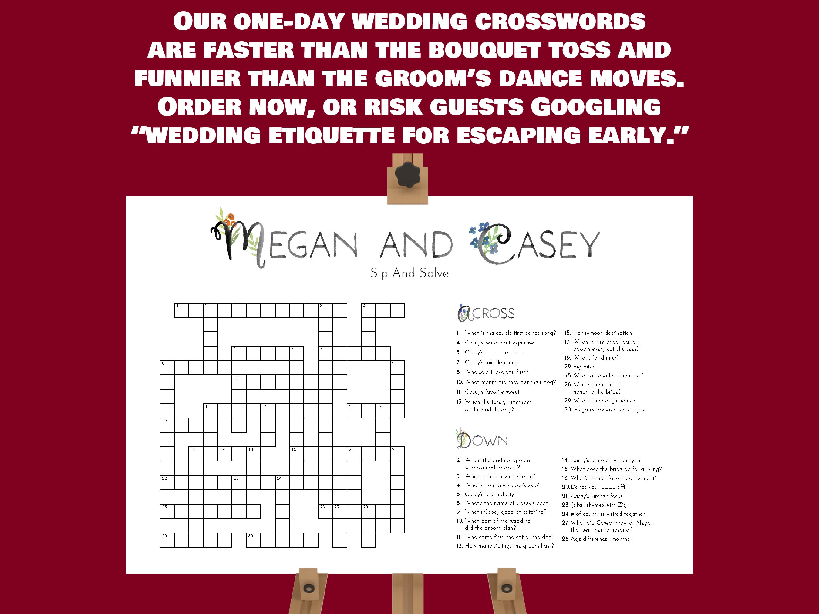 Wedding dance crossword 60 photos - Astyledwedding.com