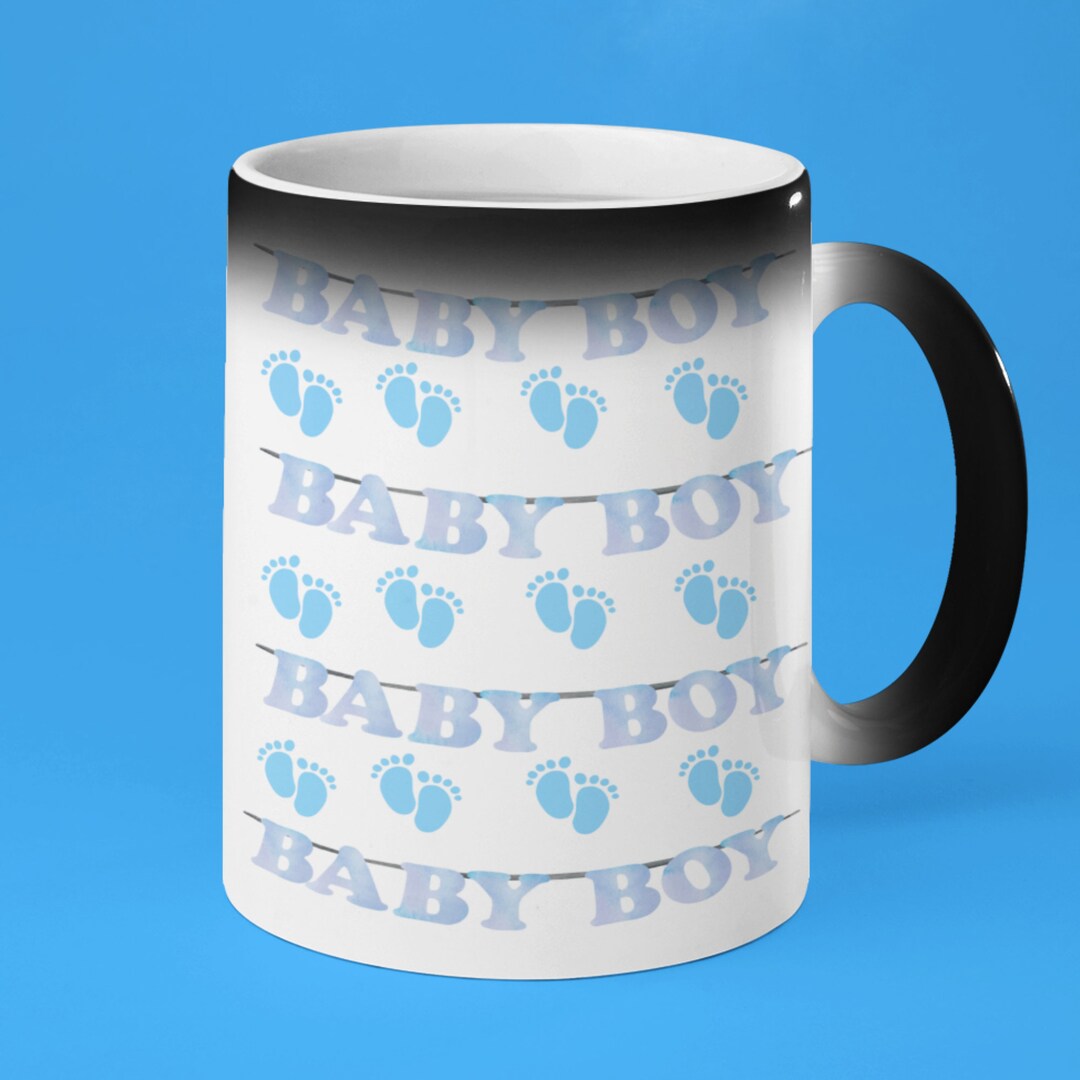 Gender Reveal Mug- It's a Boy Gender Reveal Mug, Gender Reveal Party ...