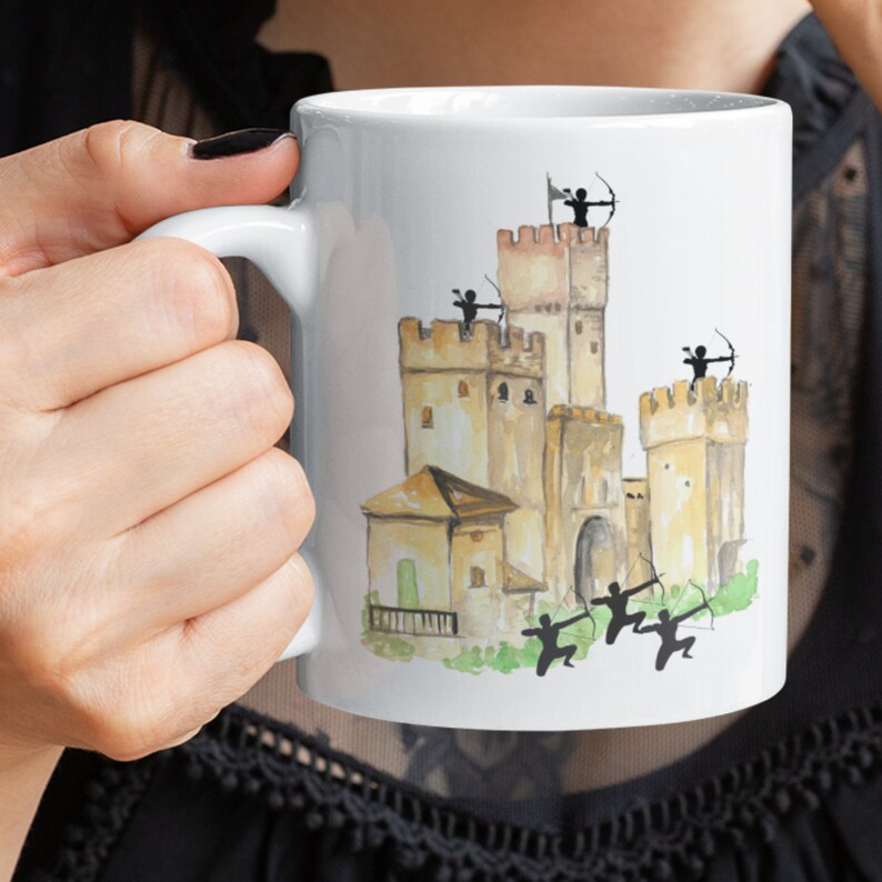 Medieval Stronghold Mug Design- A Mug for Those Who Enjoy Medieval ...