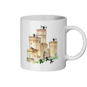 Medieval Stronghold Mug Design- A Mug for Those Who Enjoy Medieval ...