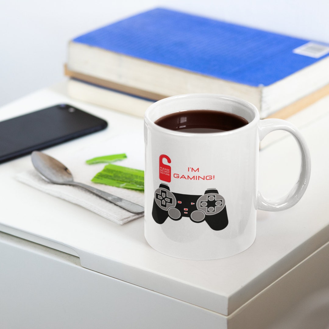 Do Not Disturb I'm Gaming! Perfect Gaming Mug, Mug Designed for Gamers ...
