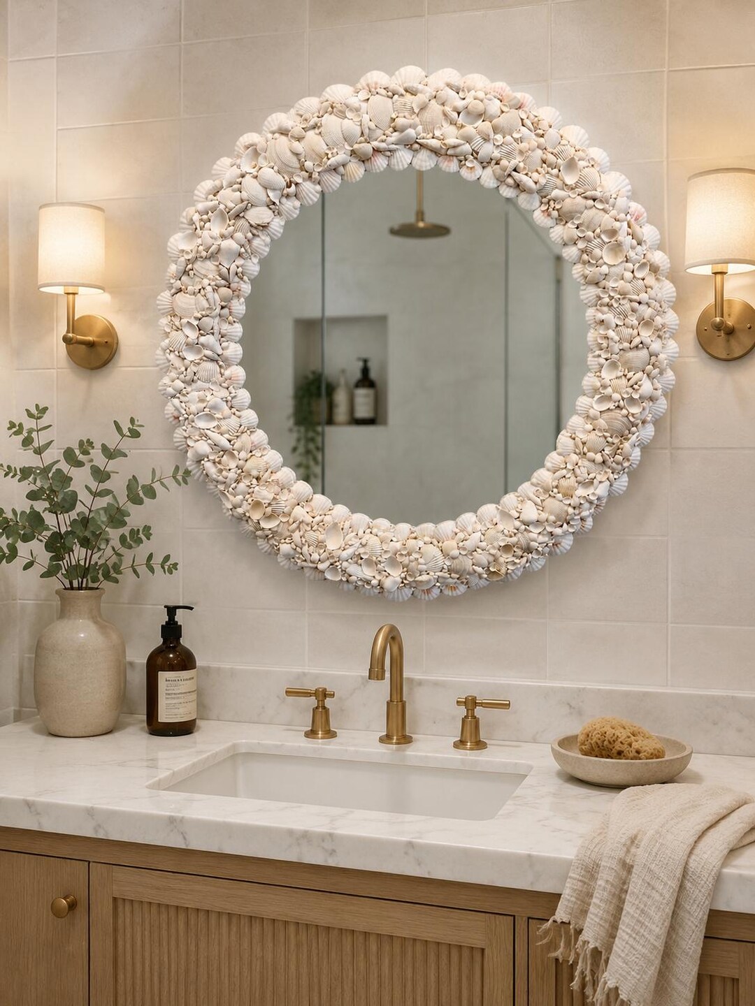 Shell Mirror | in Stock - Etsy