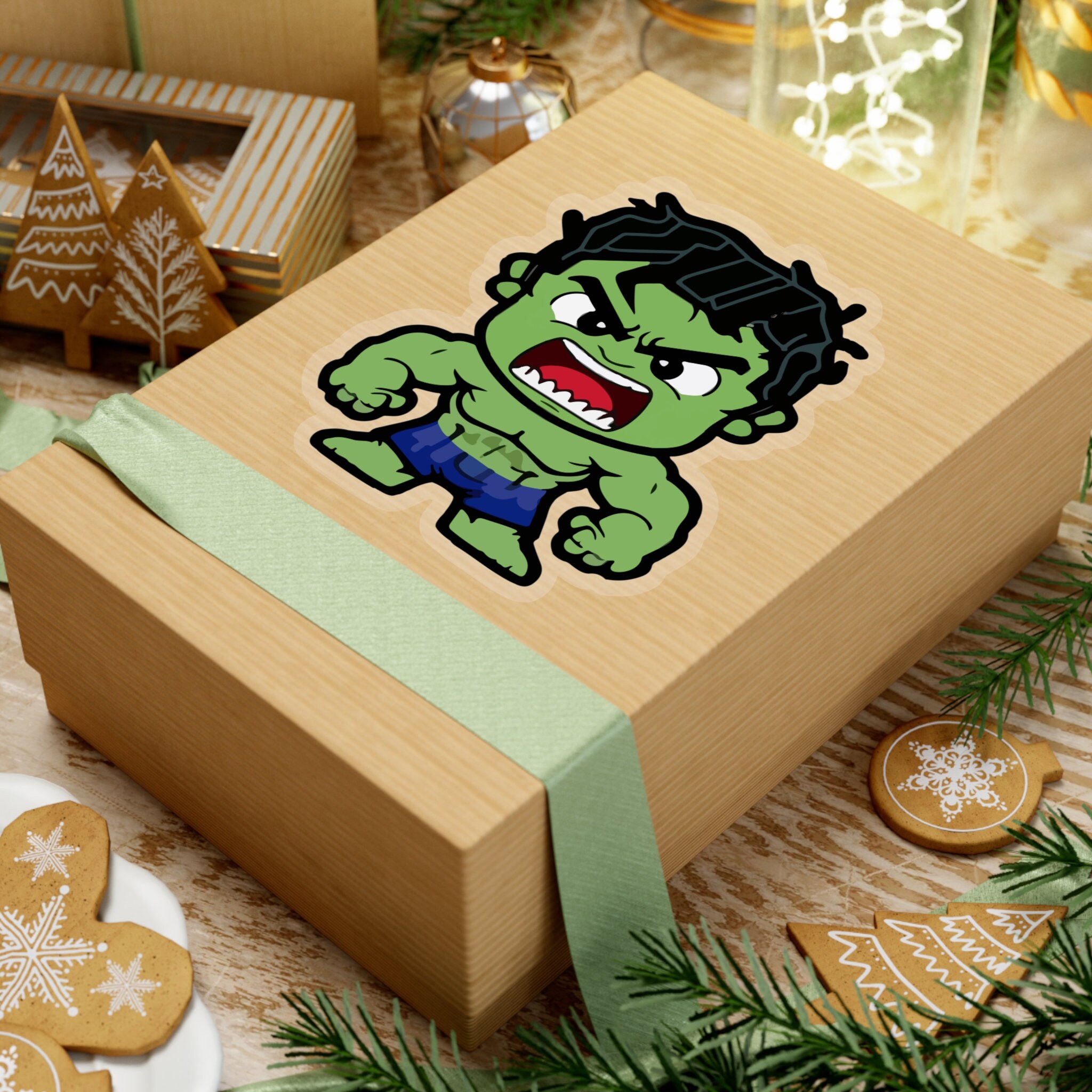 Baby Hulk Kiss-cut Sticker 2 , Hulk Sticker , Hero Sticker - Etsy