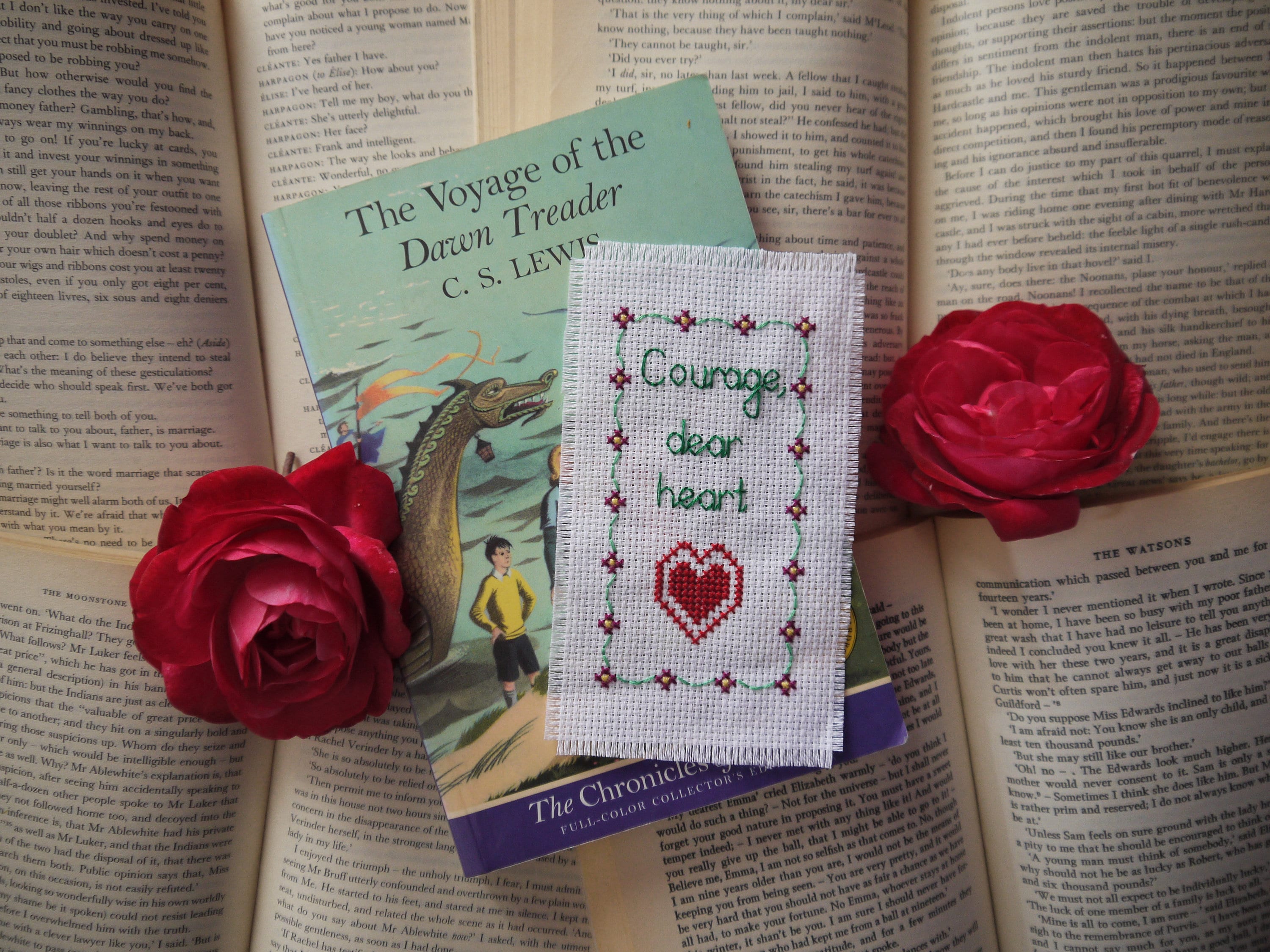 PDF Cross Stitch Pattern Narnia "courage, Dear Heart" - Etsy