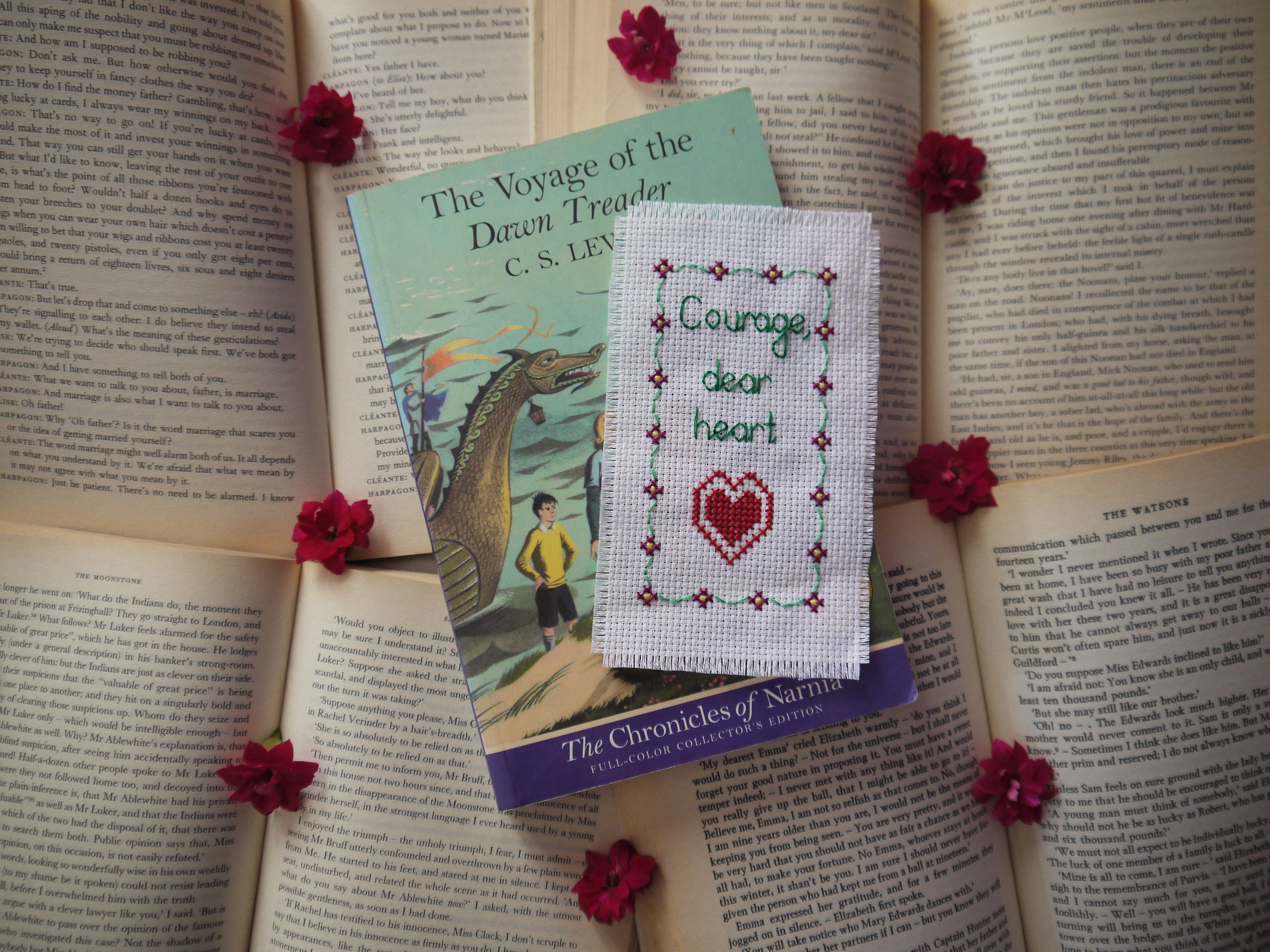 PDF Cross Stitch Pattern Narnia "courage, Dear Heart" - Etsy