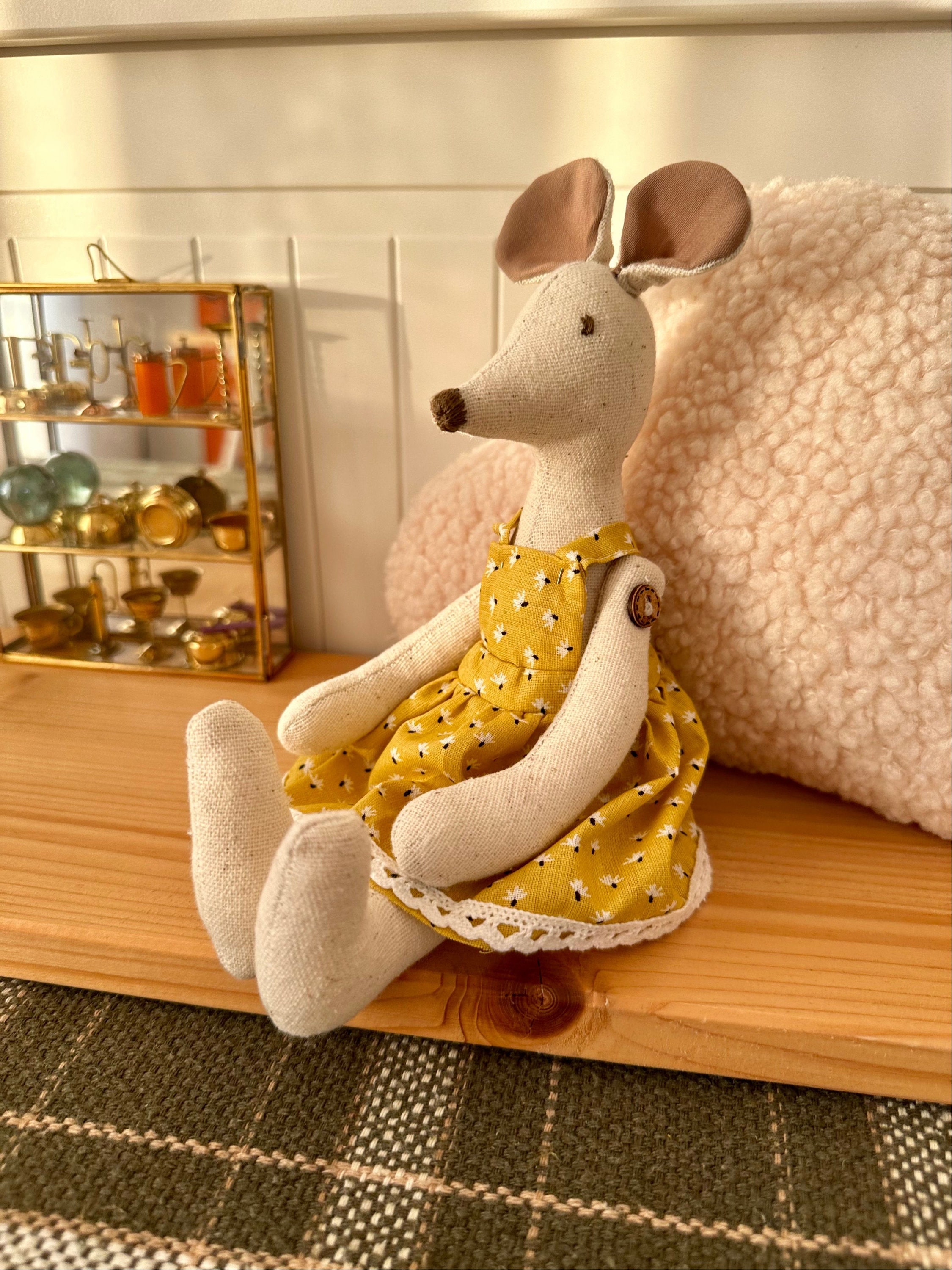 Handmade Mouse Dollpush Toysbaby Doll and Plushies Soft - Etsy