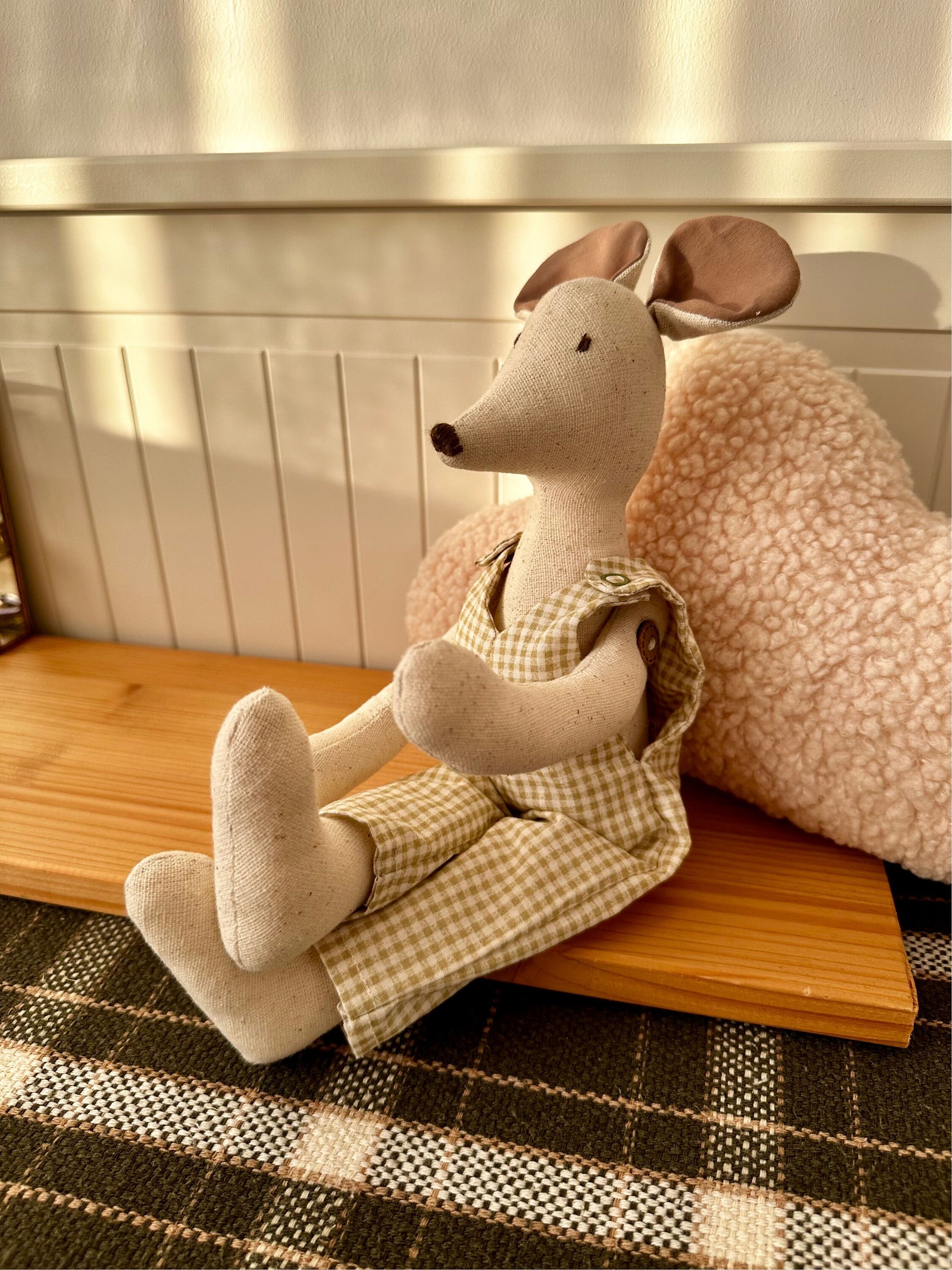 Handmade Mouse Dollpush Toysbaby Doll and Plushies Soft - Etsy