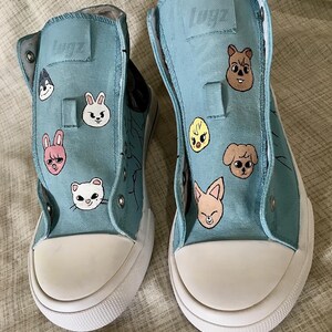 Stray Kids SKZ SKZOO Oddinary Hand Painted Custom High-top Sneakers ...