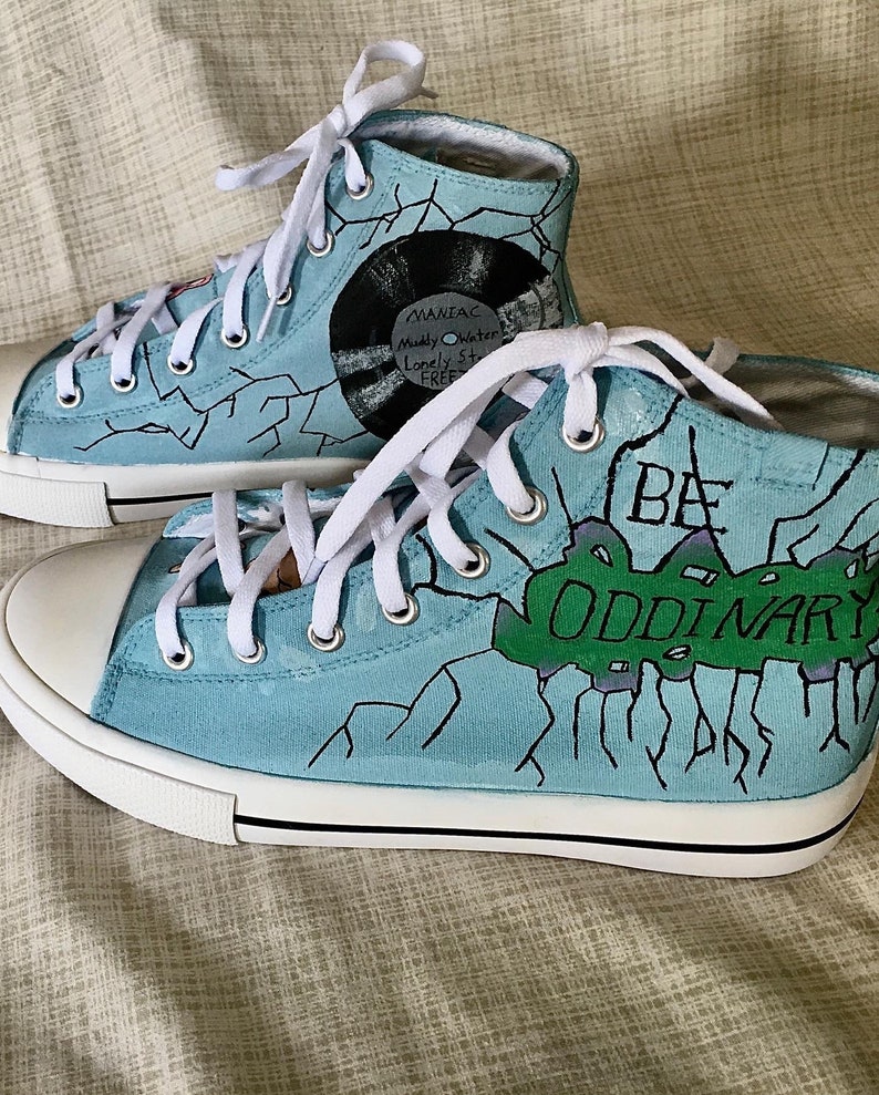 Stray Kids SKZ SKZOO Oddinary Hand Painted Custom High-top Sneakers ...