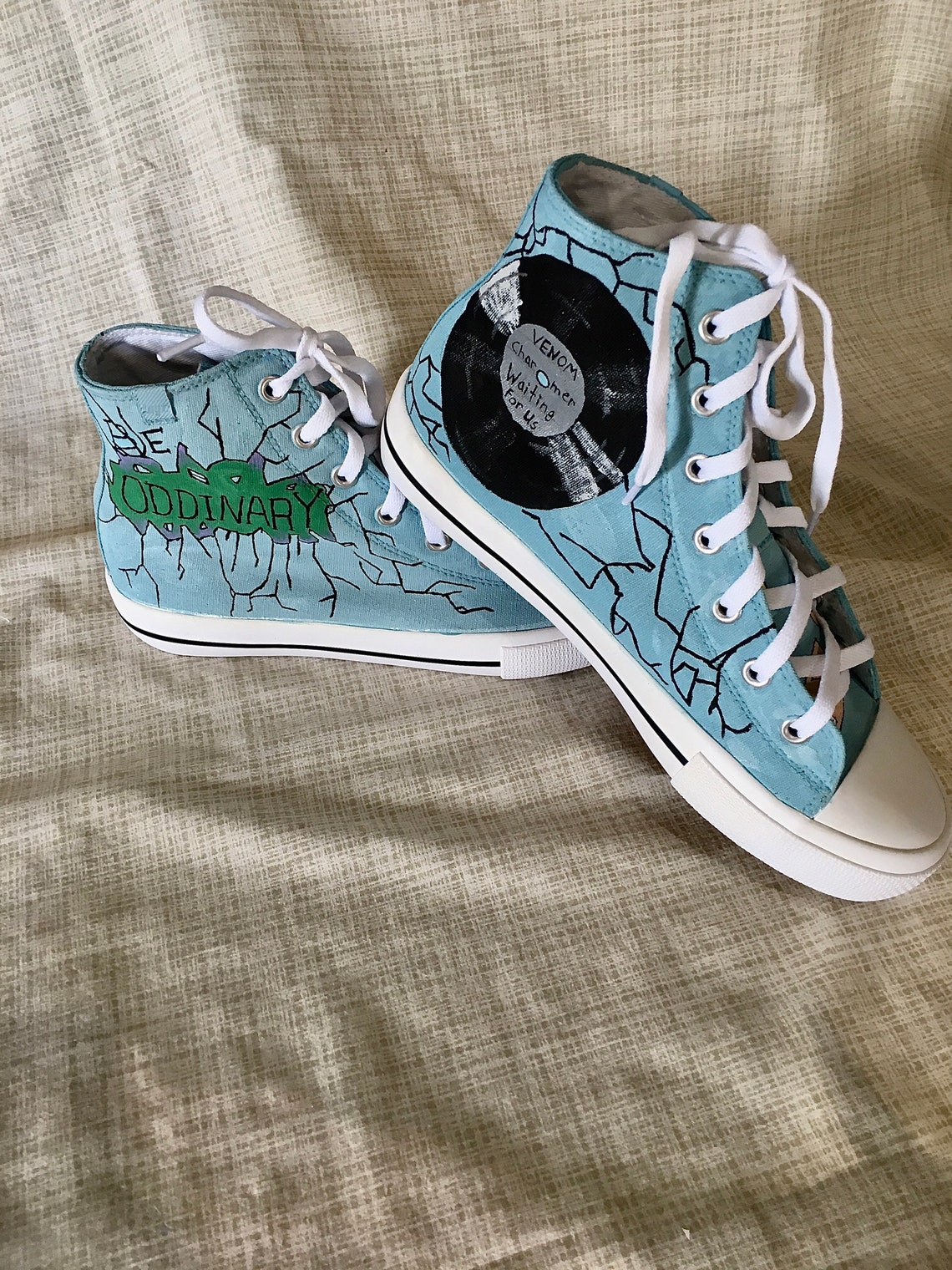 Stray Kids SKZ SKZOO Oddinary Hand Painted Custom High-top Sneakers ...