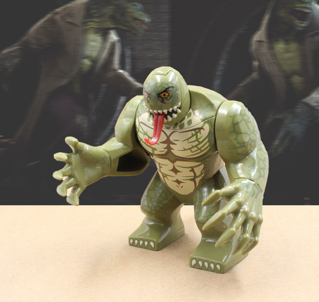 Custom Made 3D Printed Monster Lizard Croc Bigfig for Super - Etsy