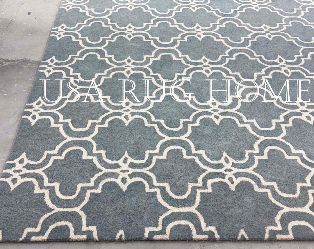 Amelia Authentic Porcelain Blue Color Tile Modern Design Handmade ...