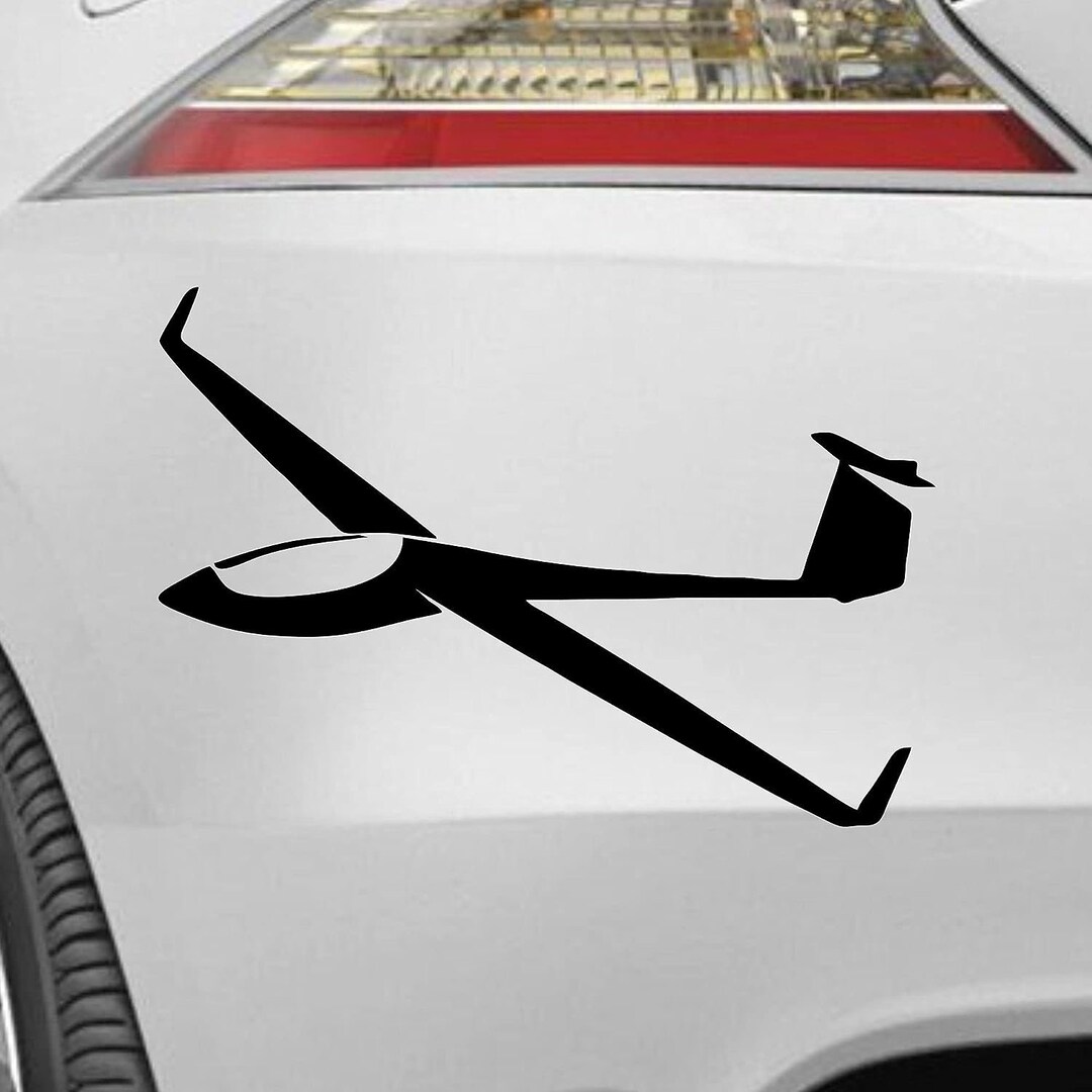 Bumper Sticker Glider Glider Pilot Bumper Sticker Aviator Stickers ...