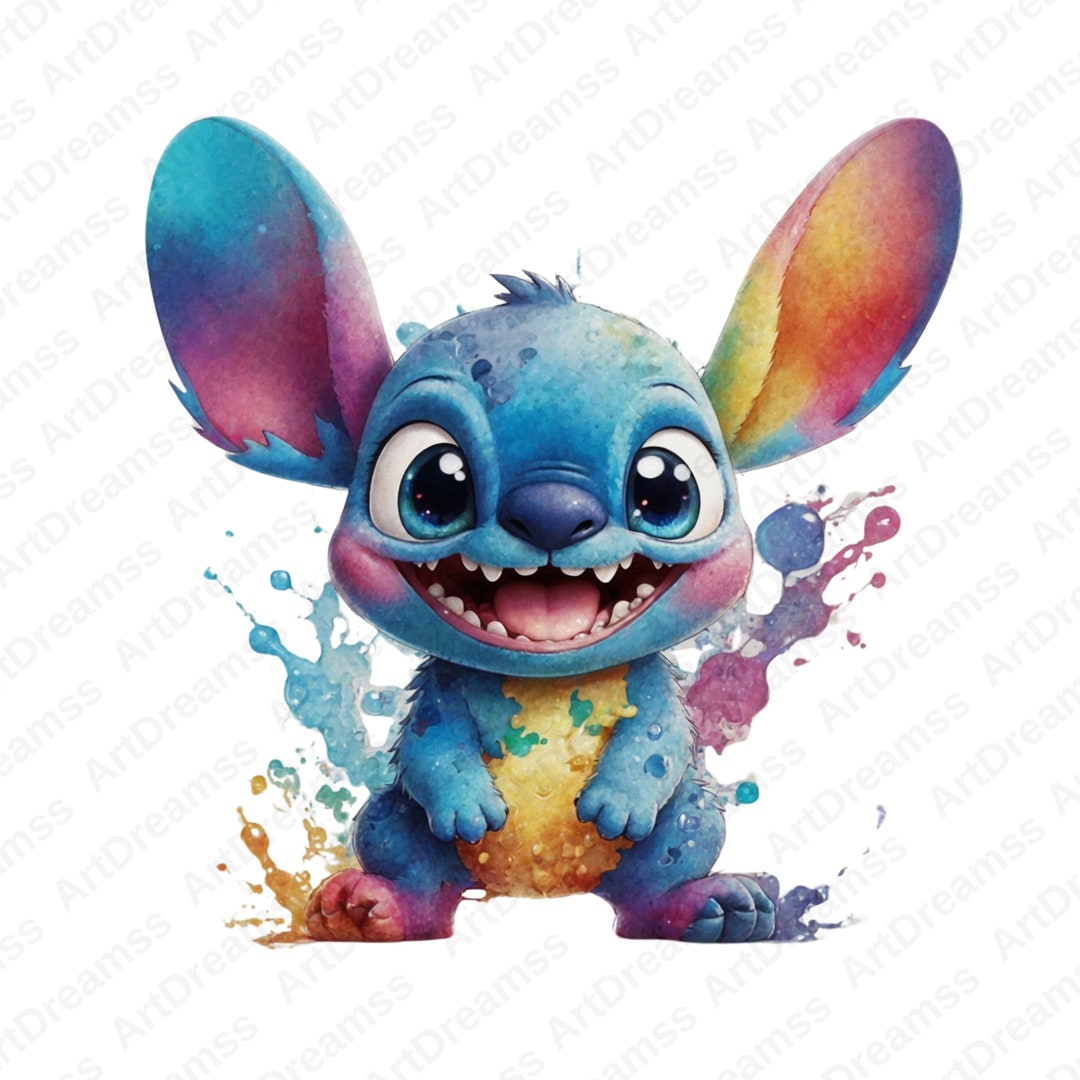 Cute Stitch Clipart, Stitch PNG, Stitch for Shirt, Stitch Transparent ...