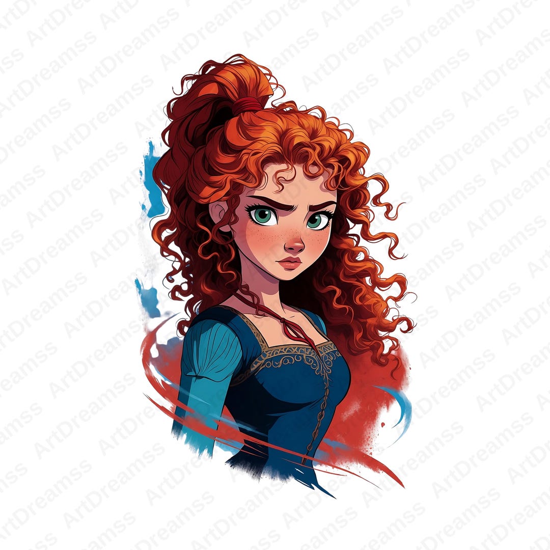 Princesa Mérida Clipart, Mérida PNG, Mérida Valiente, Mérida Linda ...