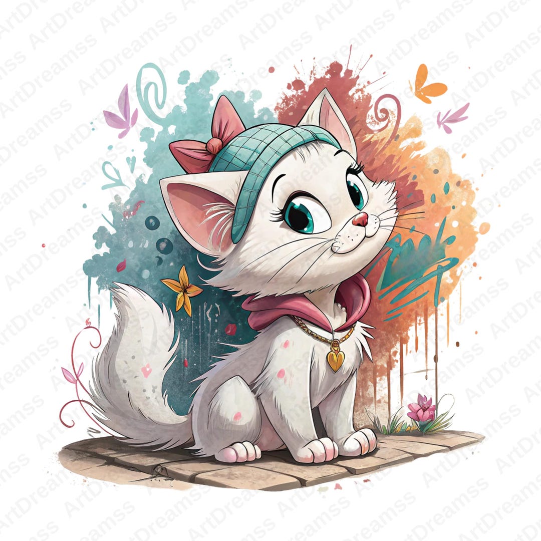 Aristocats Marie Clipart, Aristocats PNG, Cute Aristocats, Aristocats ...