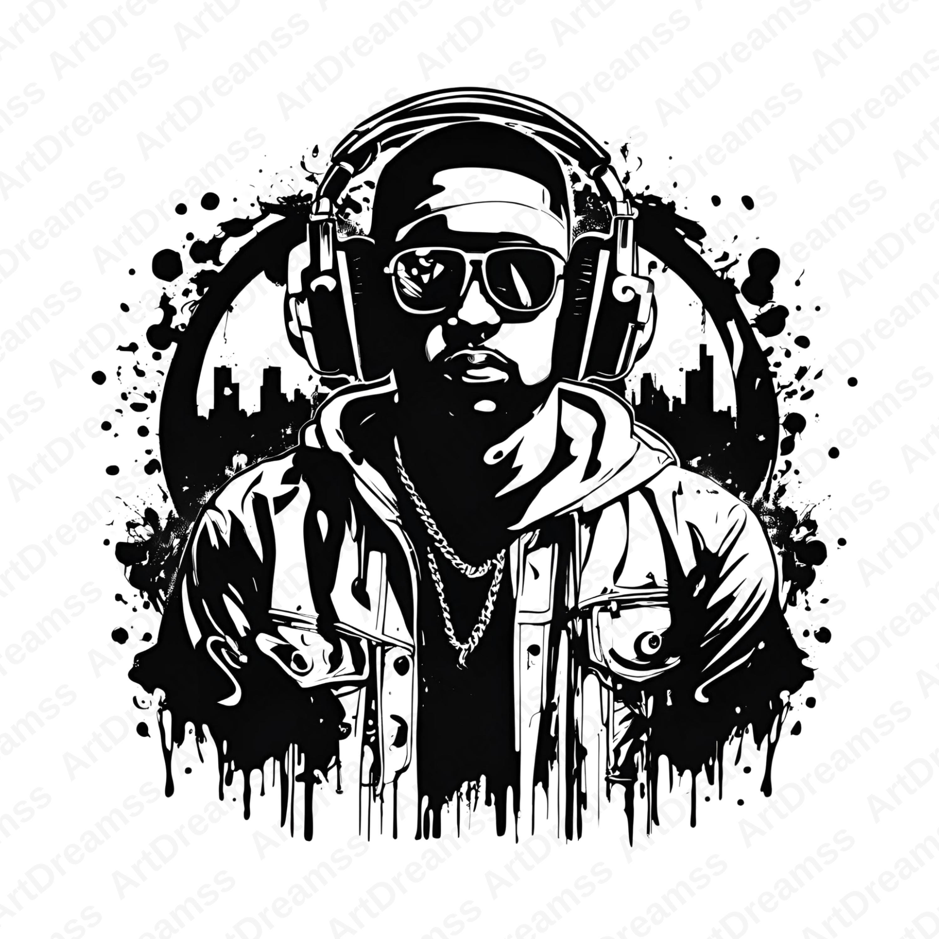 Dj Clipart PNG, DJ Graphic, Art Design, Dj Bundle, High Quality - Etsy