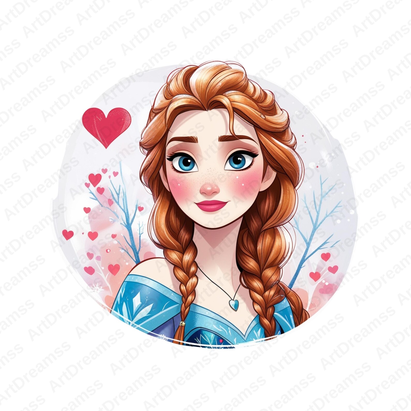 Frozen Anna Clipart PNG, Princess Anna, Frozen for Print, Anna Frozen ...
